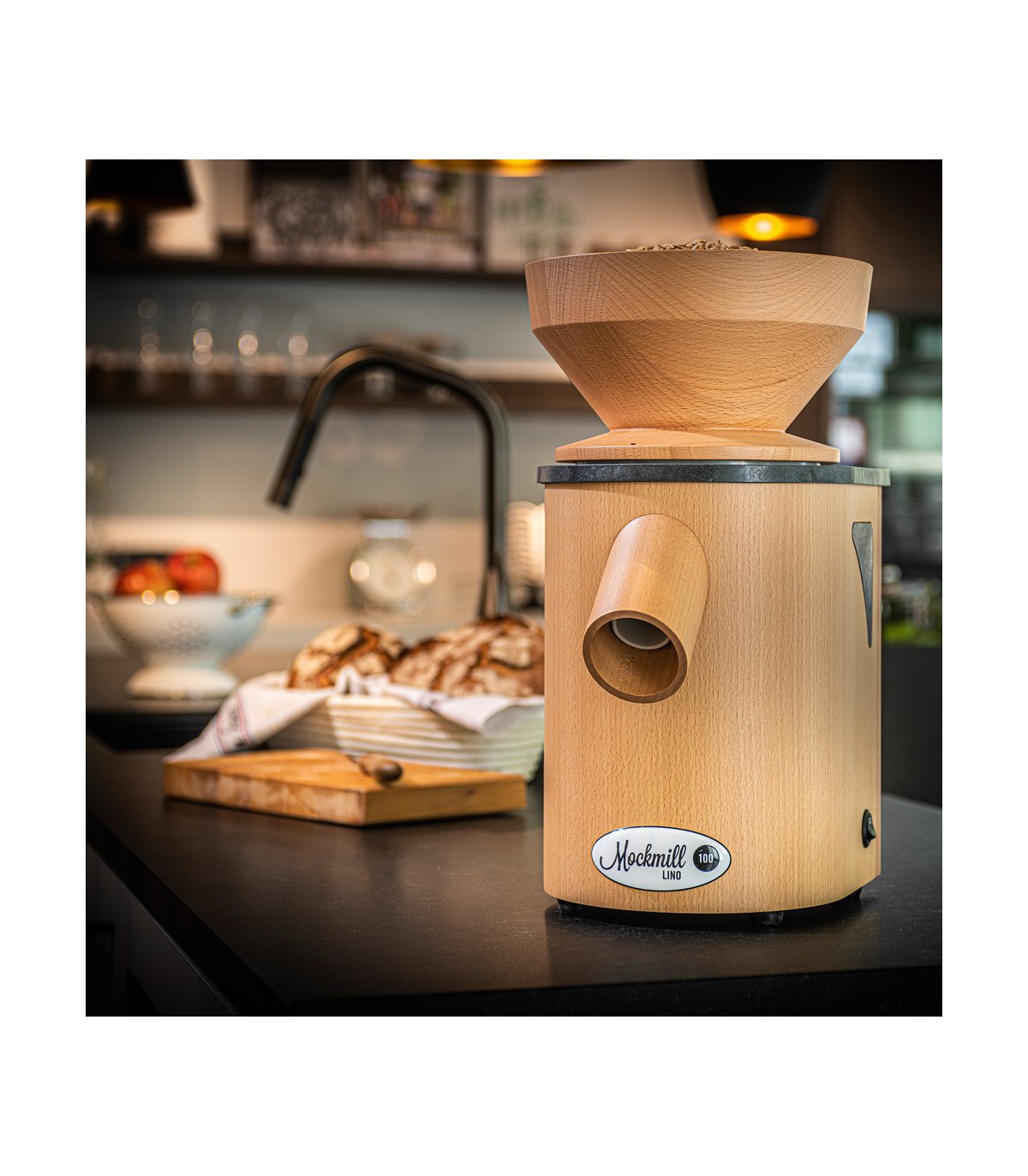 Mockmill PRO 200, moulin à grains électrique professionnel 🍏