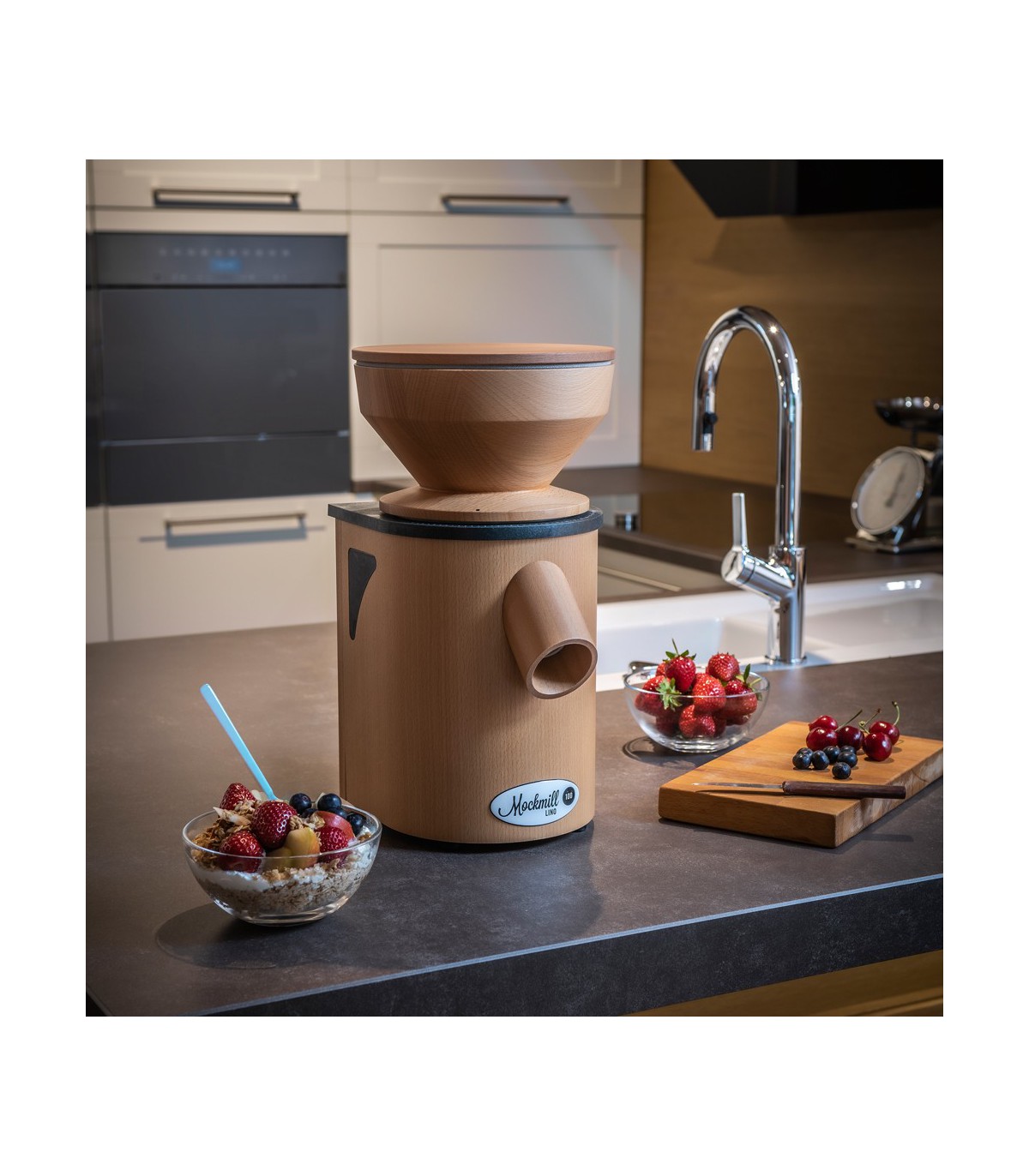 Mockmill PRO 200, moulin à grains électrique professionnel 🍏